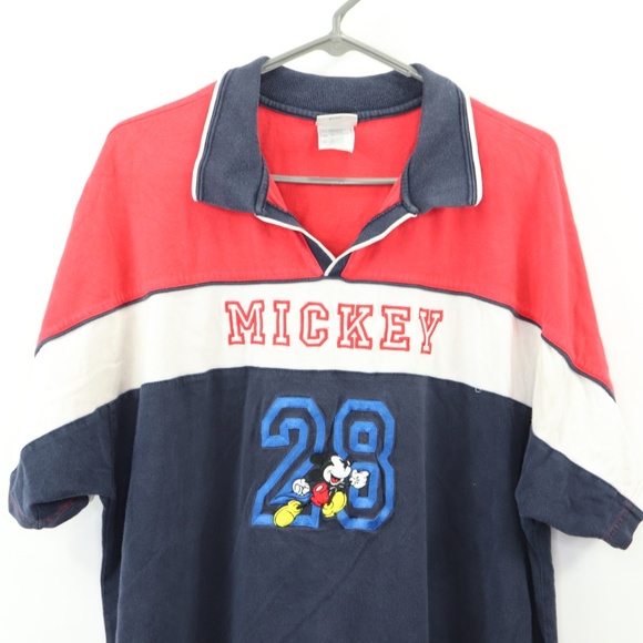 Disney | Shirts | 9s Disney Mens Xl Mickey Mouse Golf Polo Shirt | Poshmark